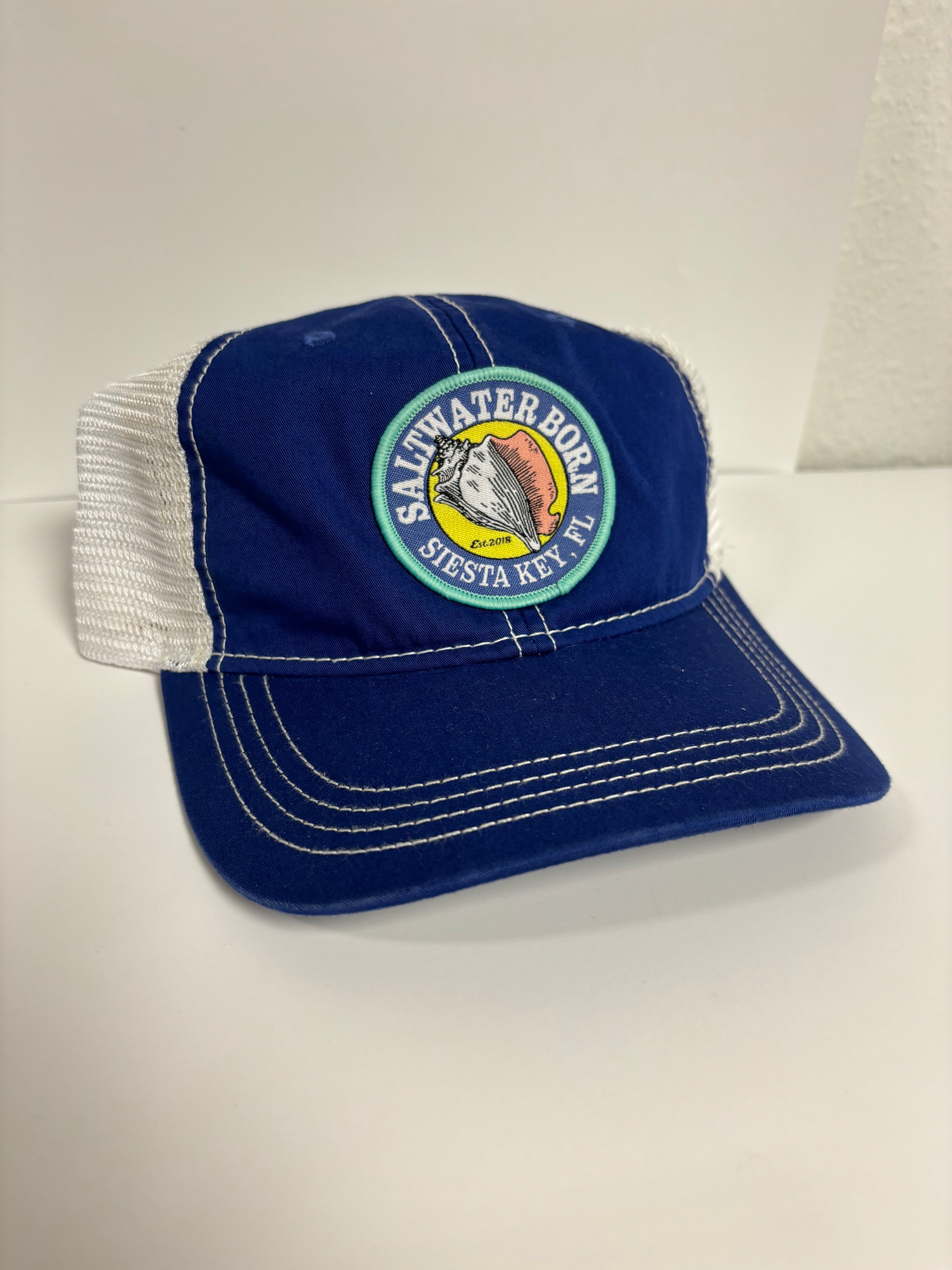 Siesta Key Vintage Trucker Mesh Hat – SendIt Sailing