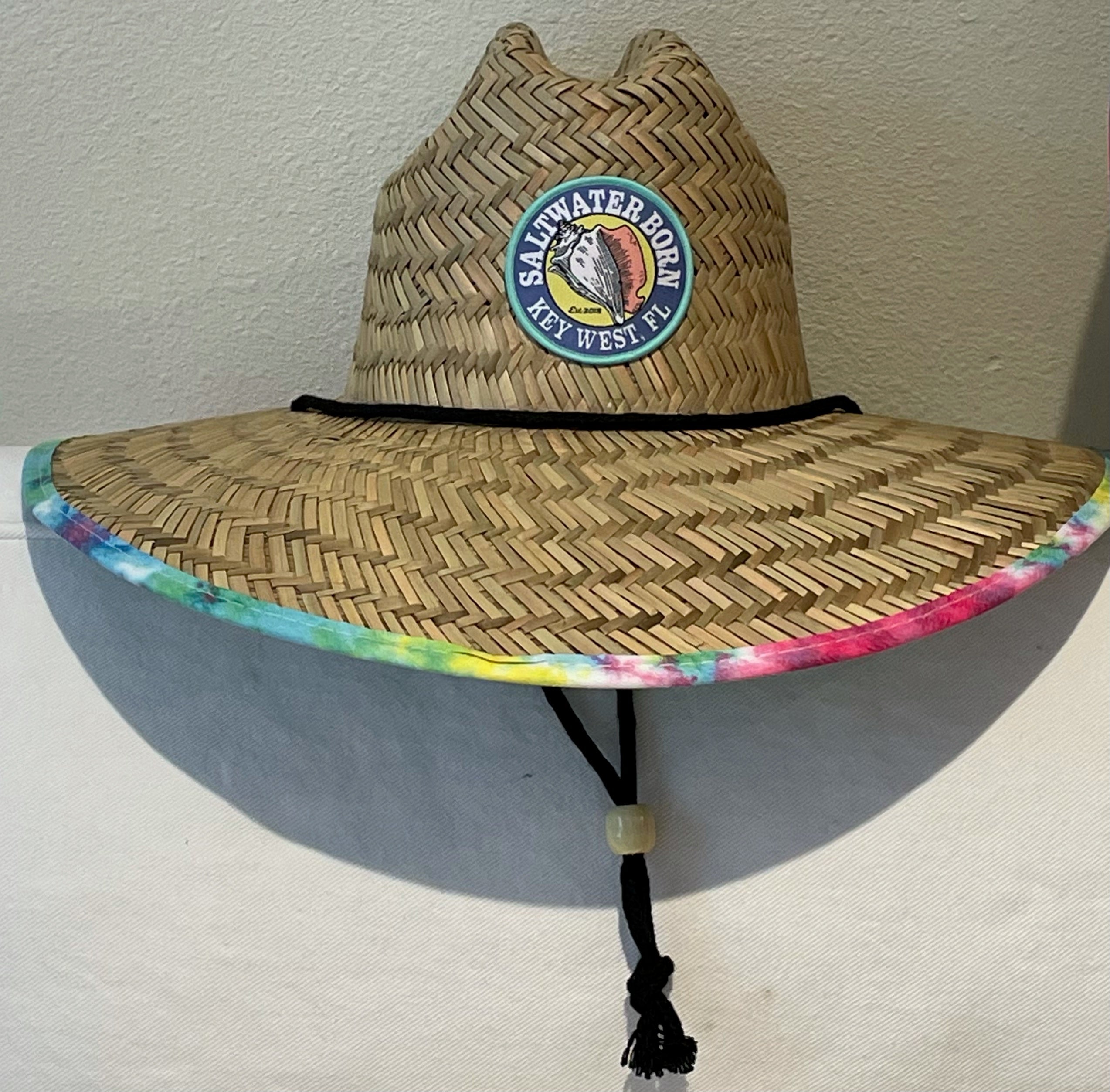 Key West Tie-Dye Lifeguard Straw Hat – SendIt Sailing