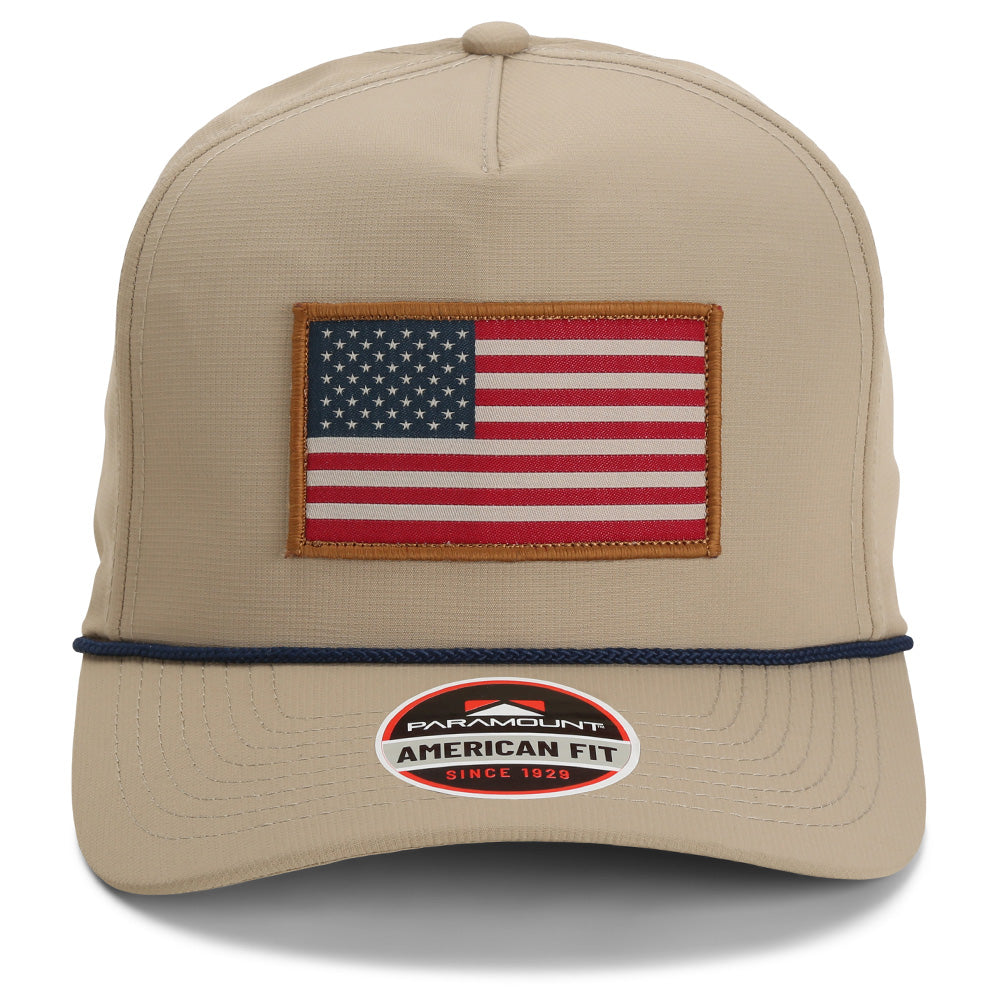 Ridgeline American Flag Trucker Hat Rope Cap – SendIt Sailing