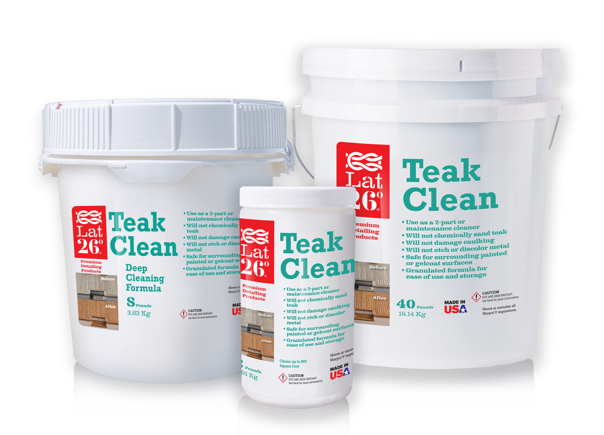 Teak Clean – SendIt Sailing