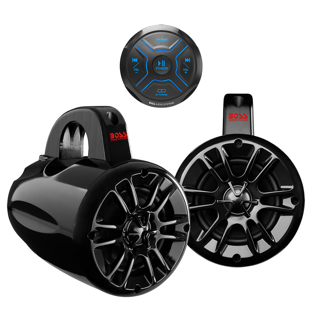 Boss Audio MG150T.4 Kit with MGR150B and 2 MRWT40 Speakers | SendIt Sailing