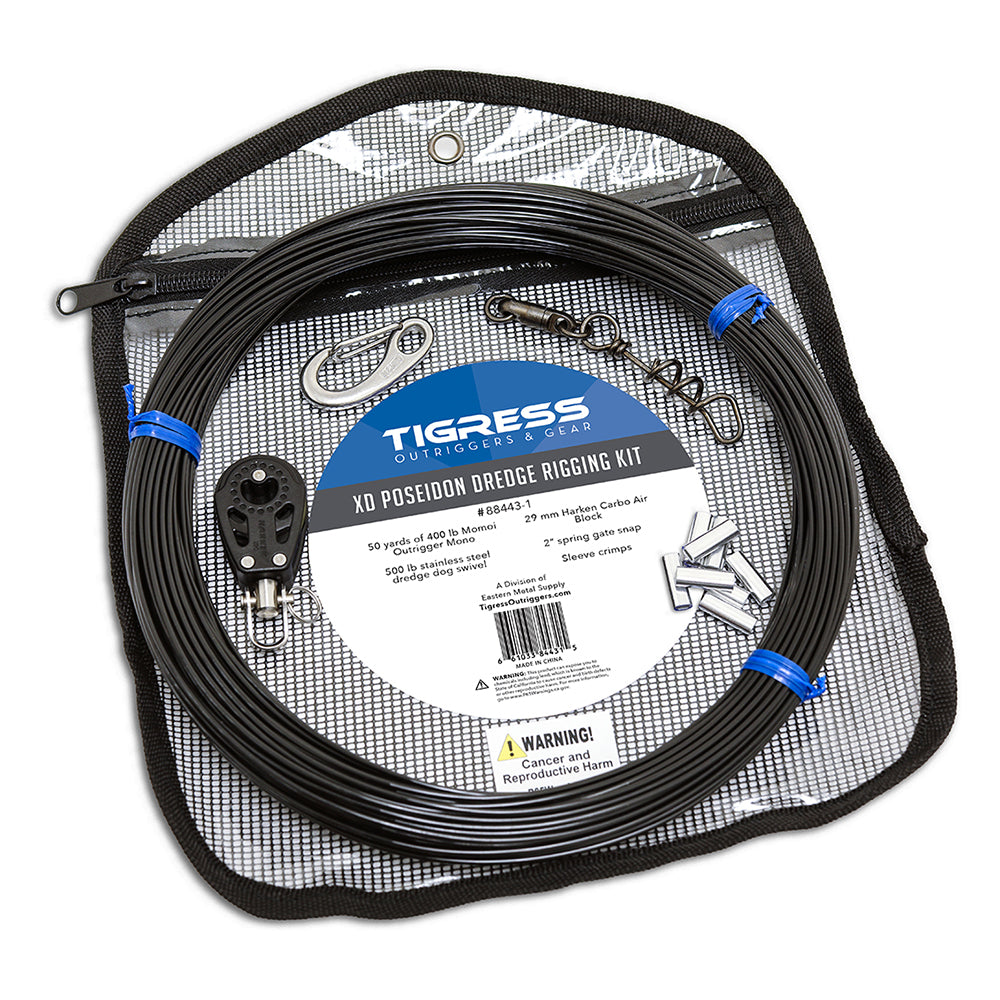 Tigress XD Poseidon Dredge Rigging Kit | SendIt Sailing