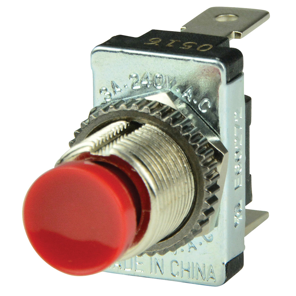 BEP Red SPST Momentary Contact Switch - OF for (ON) – SendIt Sailing