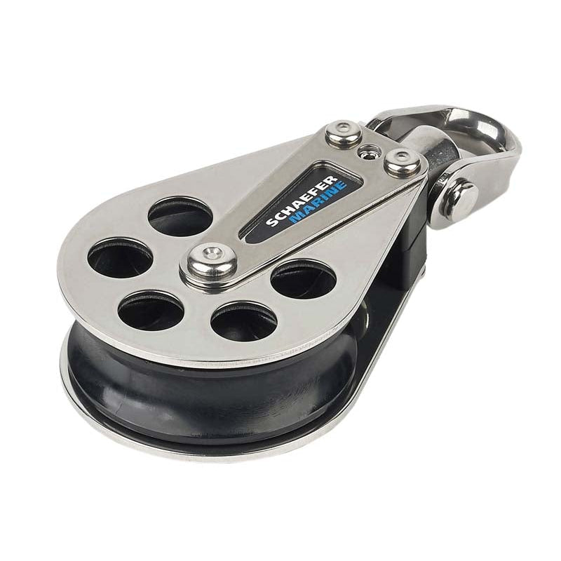 Schaefer Stainless Block Single Universal Head | SendIt Sailing