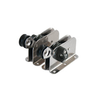 Allen Sliding Jib Fairlead & Track with Piston Stop Black | SendIt Sailing