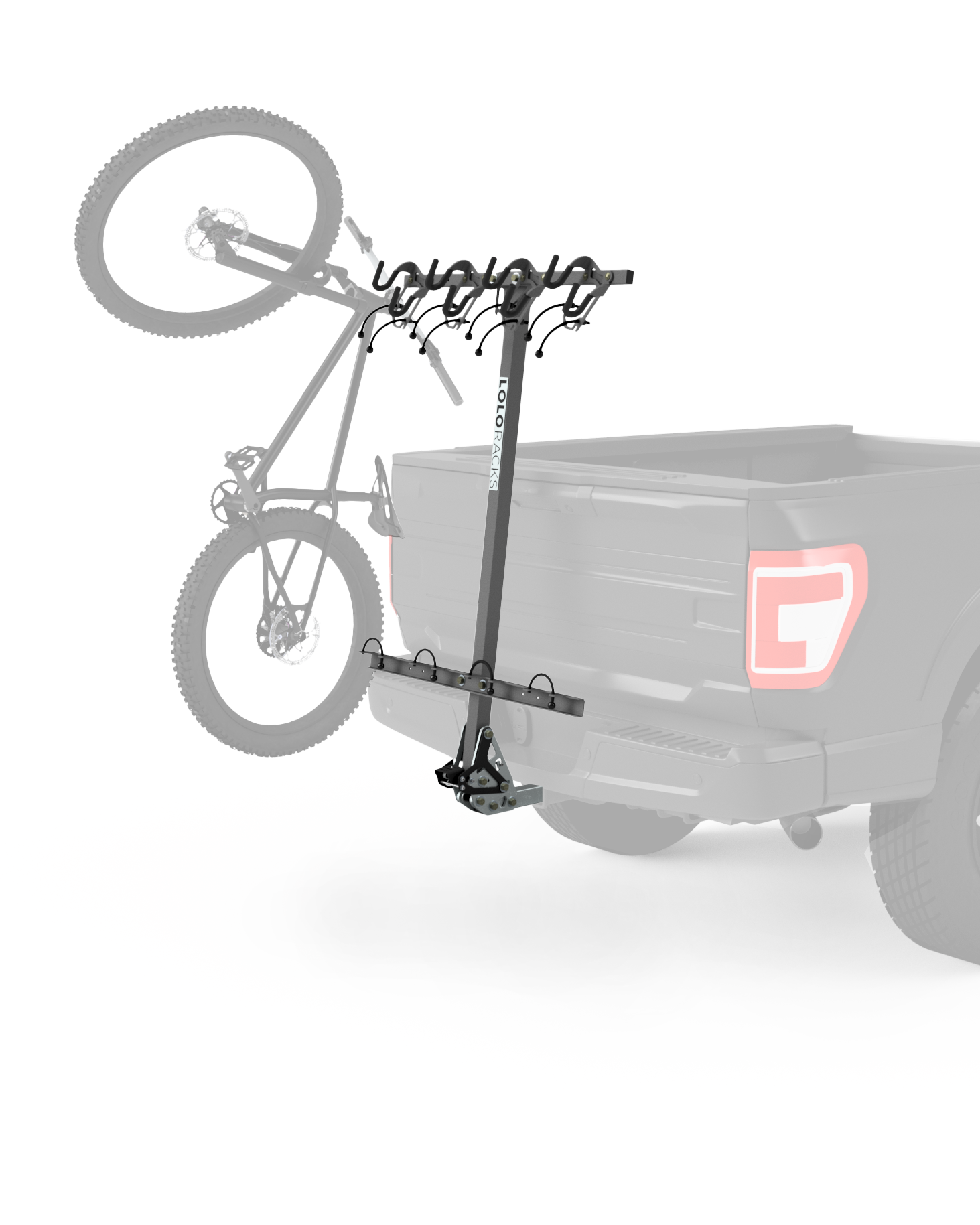 Lolo Racks 4 Bike Rack with Foot Activated Tilt – SendIt Sailing
