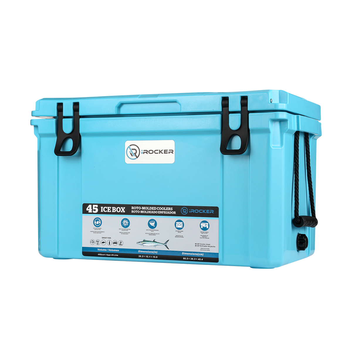 iROCKER US 45L Hard Cooler – SendIt Sailing