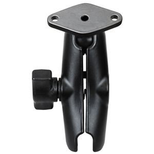 RAM Mount Double Socket Arm with Diamond Base | SendIt Sailing