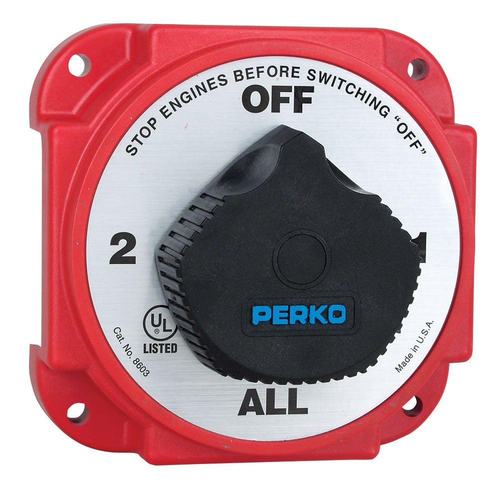 Perko Heavy Duty Battery Selector Switch with Alternator Field ...